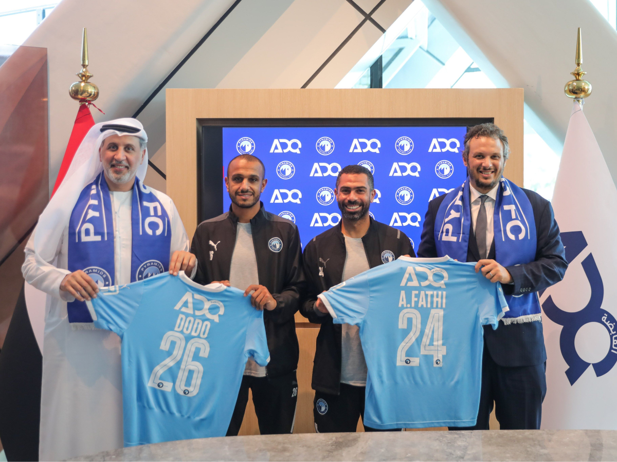 Abu Dabi's ADQ announces major sponsorship pact with Egypt's Pyramids ...