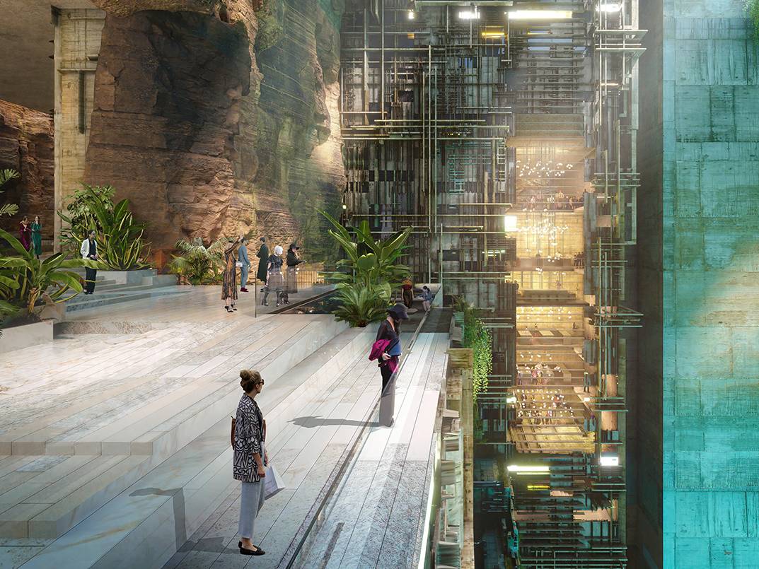 Saudi Arabia's NEOM unveils Aquellum, a modern subterranean skyscraper ...