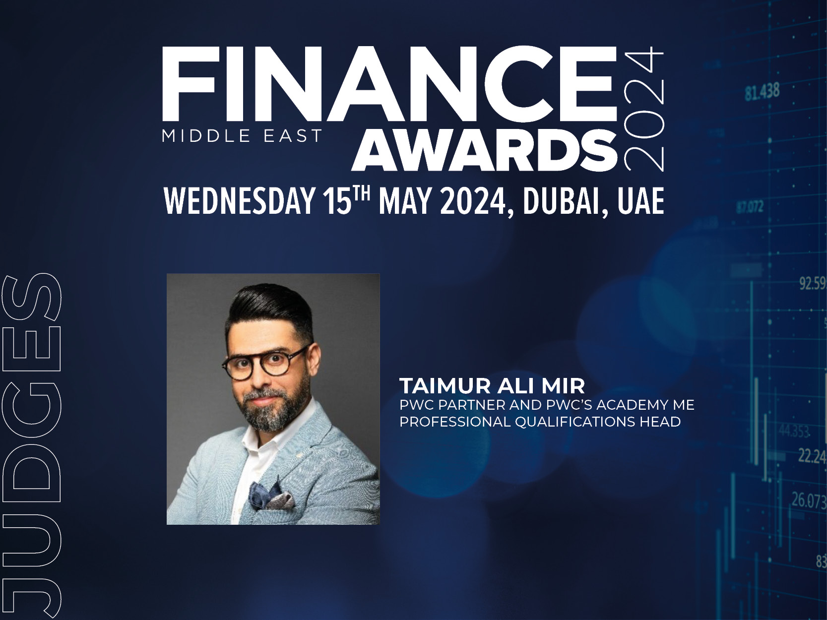 Taimur Ali Mir joins the Finance Middle East Awards 2024 jury panel ...